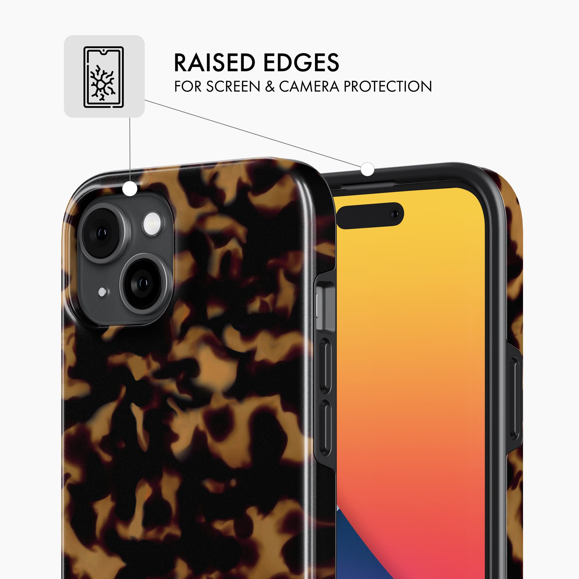 Tortoise Shell - Tough Phone Case (MagSafe) – Brindly