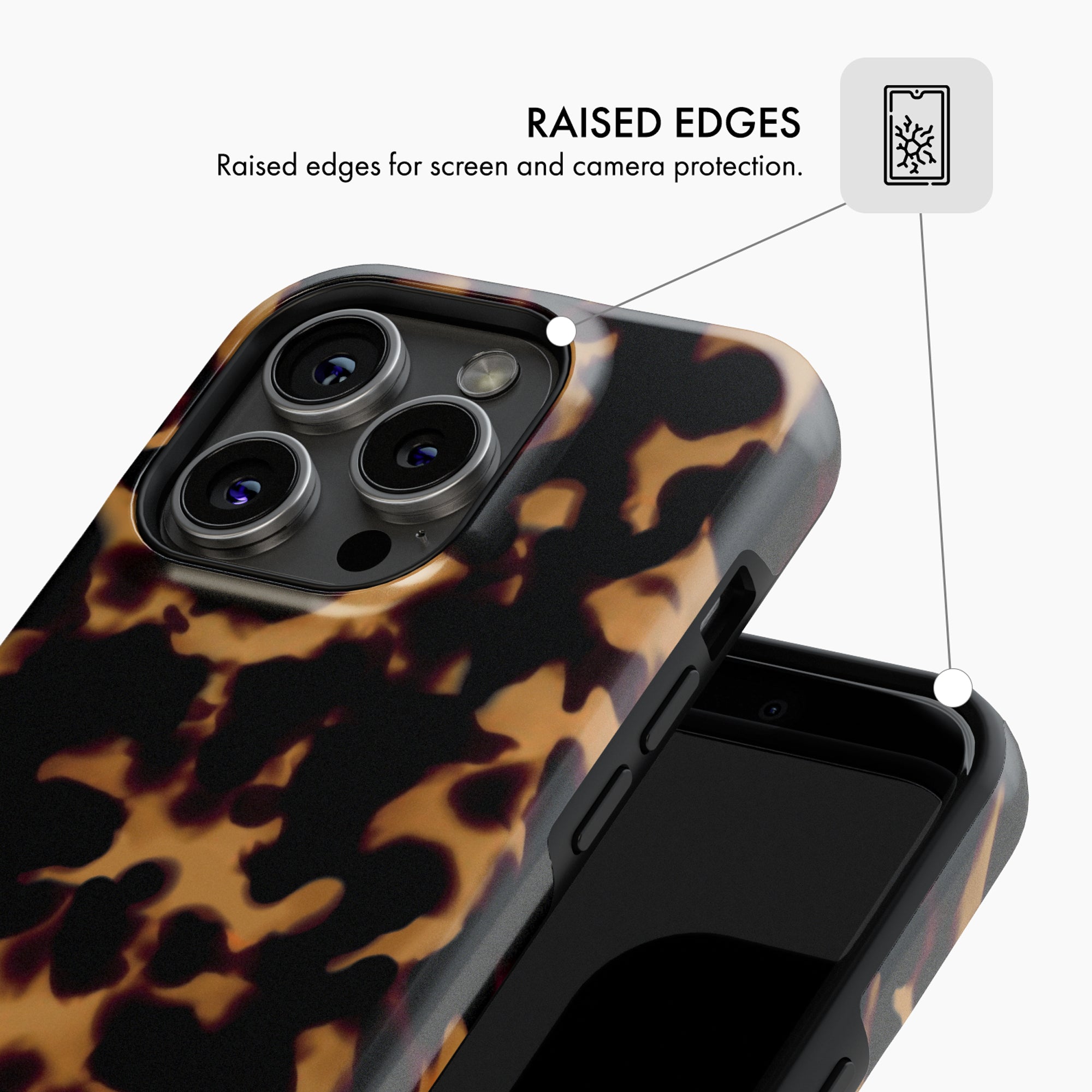 Tortoise Shell - Tough Phone Case – Brindly