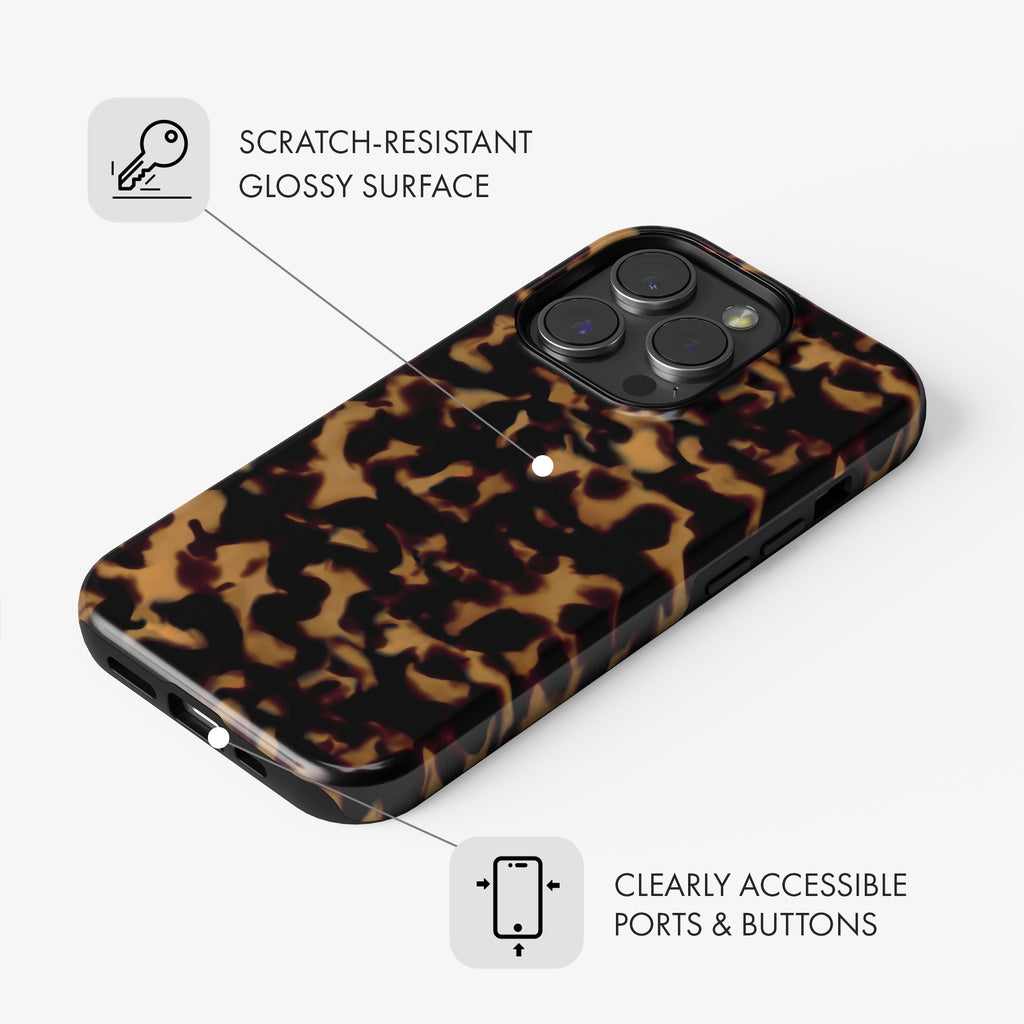 Tortoise Shell - Tough Phone Case – Brindly