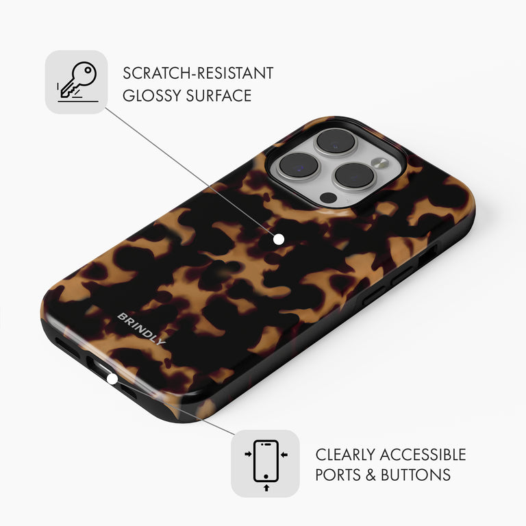 Tortoise Shell Phone Case – Tortoise Chic Classic Design – Brindly